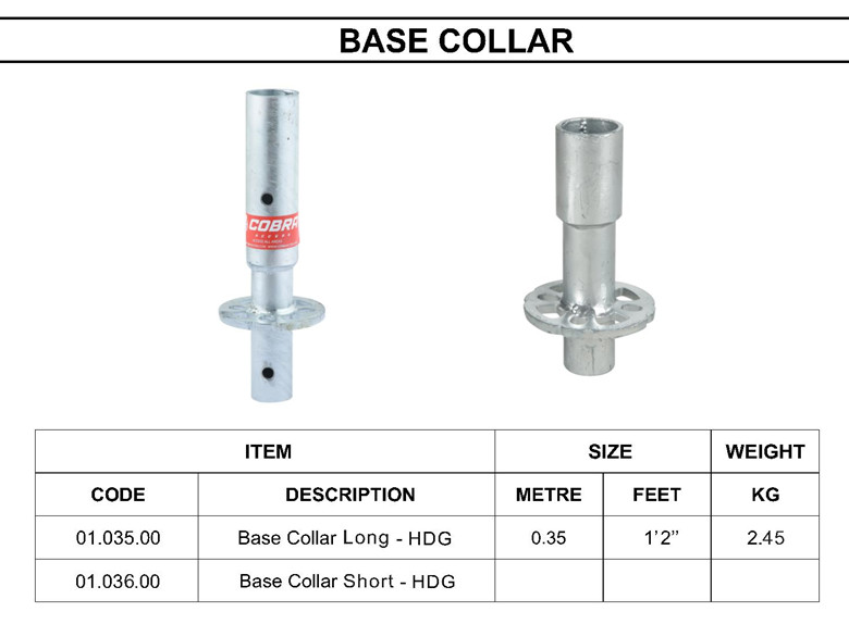 Base Collar - Buy Scaffolding Base Collar, Ringlock Scaffolding, Base ...